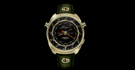 FH - A chronograph signed by Singer Reimagined